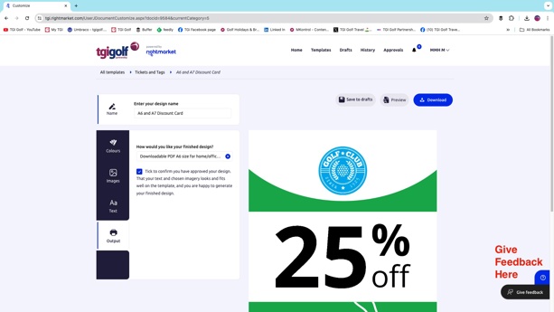 Updates to MyMarketing HUB – All Feedback Welcome! - TGI Golf